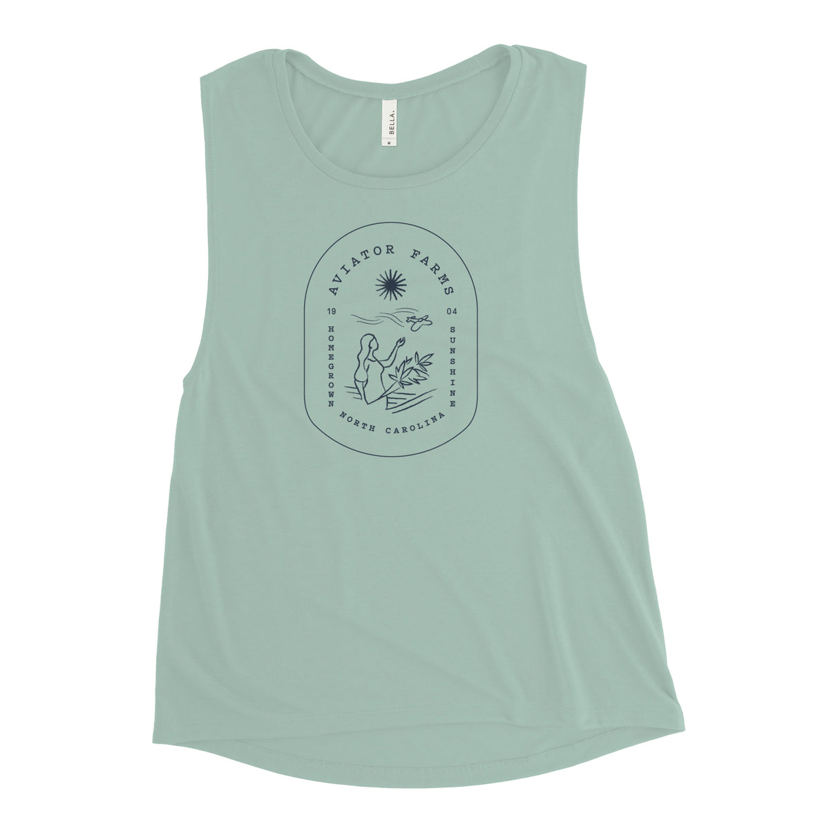 Ladies’ Muscle Tank – Aviator Farms